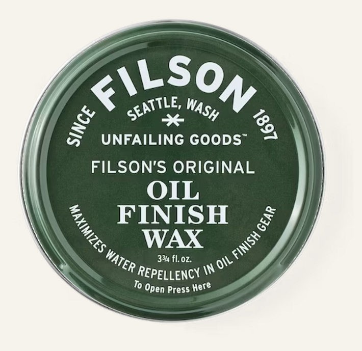 FILSON - OIL FINISH WAX - 3oz. – Hawk Outfitters Co.